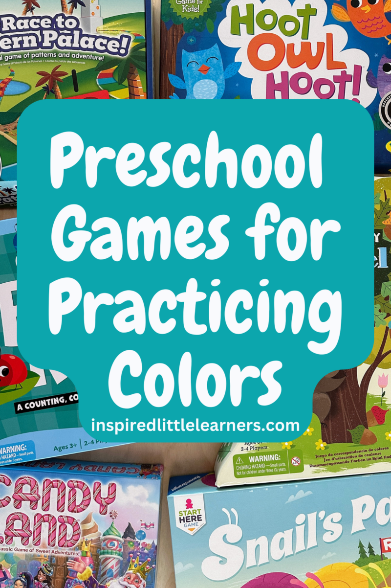 Five Preschool Games for Learning Colors – Inspired Little Learners