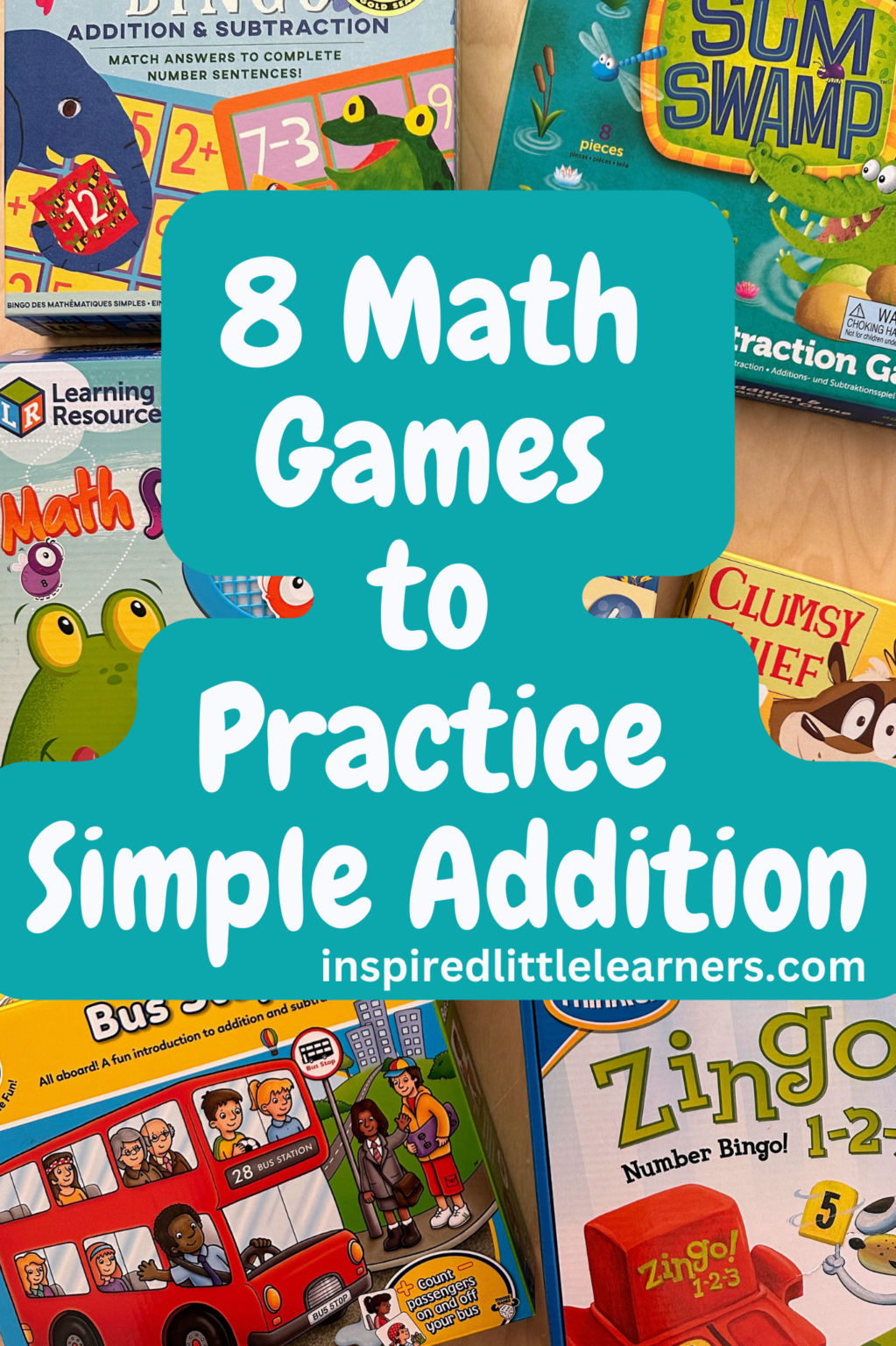 Math Games to Practice Simple Addition – Inspired Little Learners