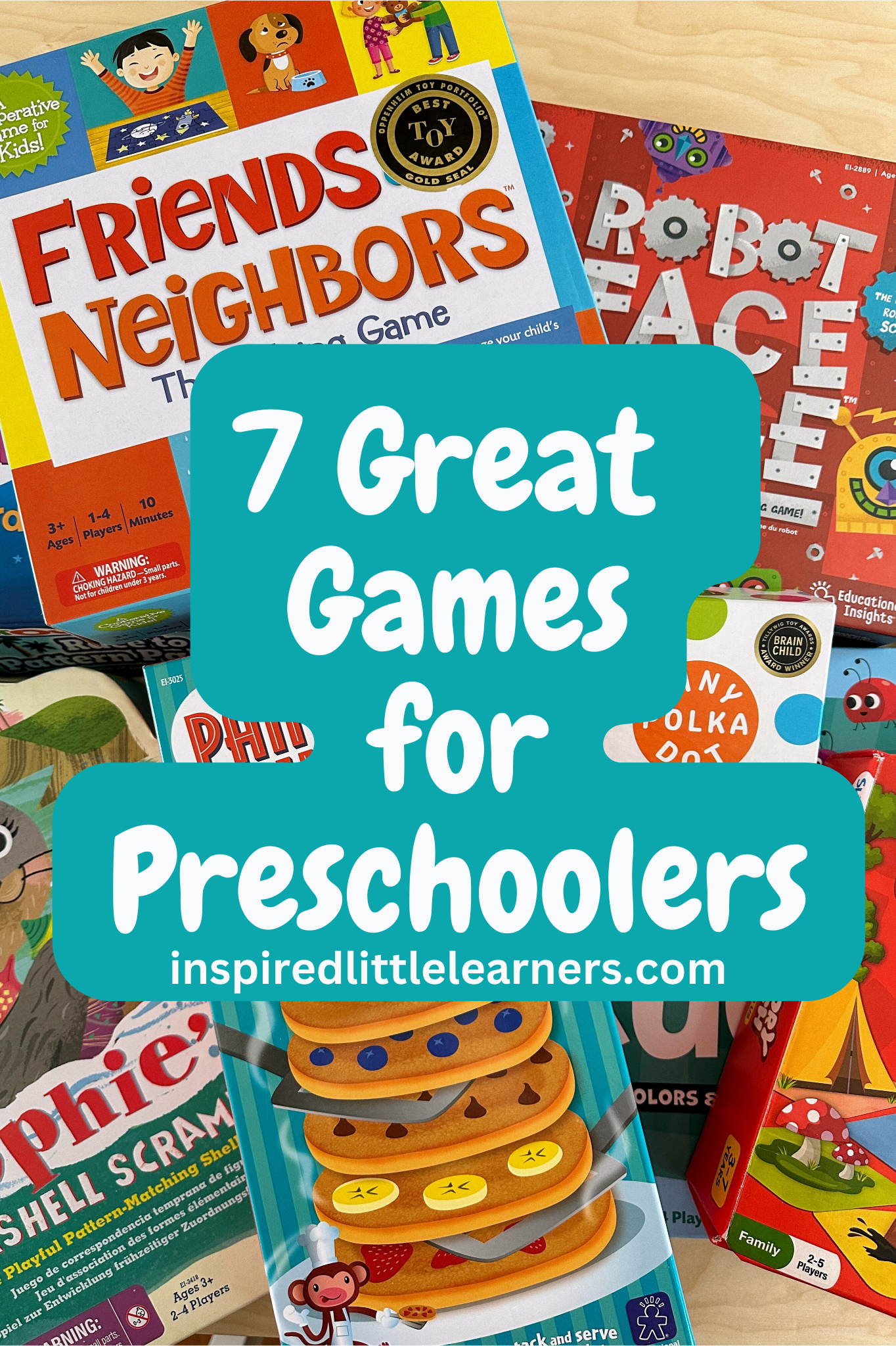 Seven Great Games for Preschoolers – Inspired Little Learners