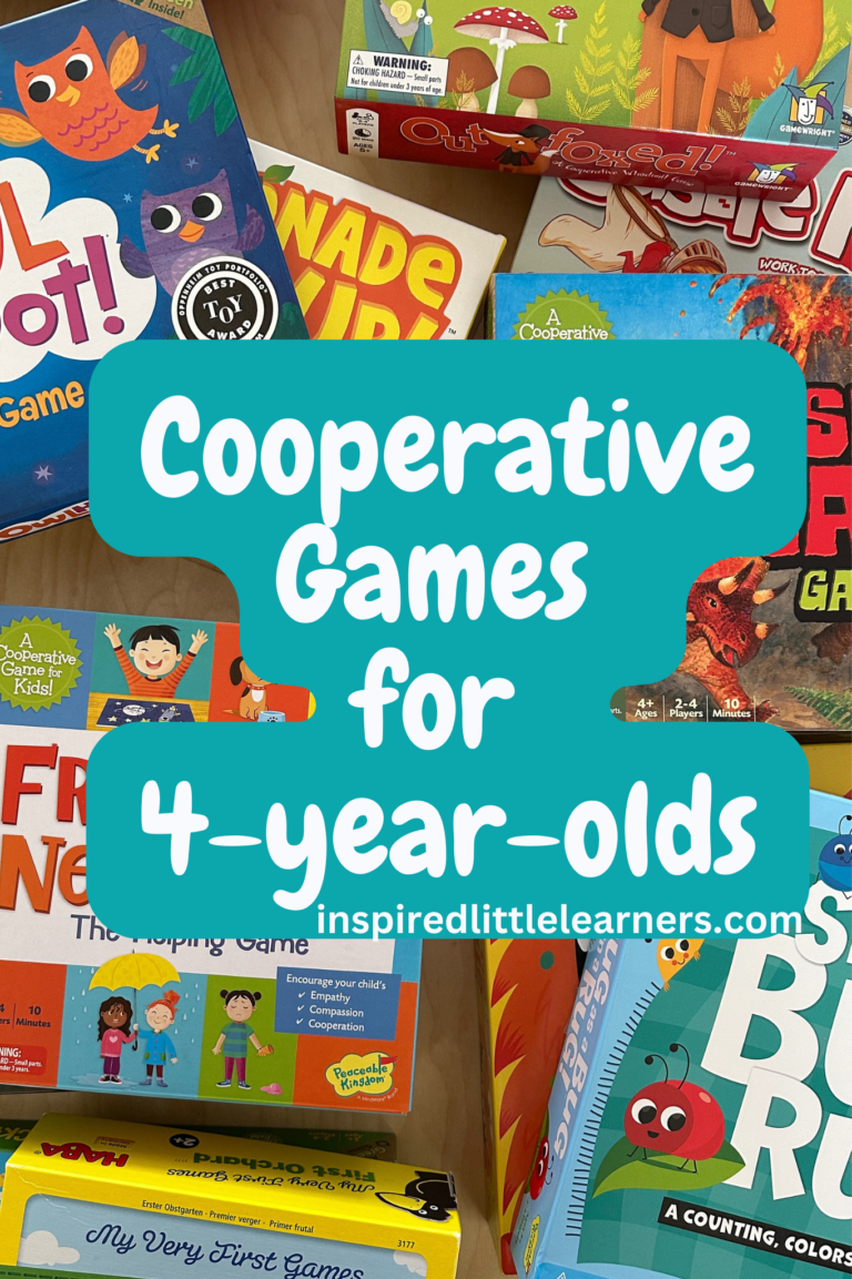4 Cooperative Board Games for 4-year-olds – Inspired Little Learners