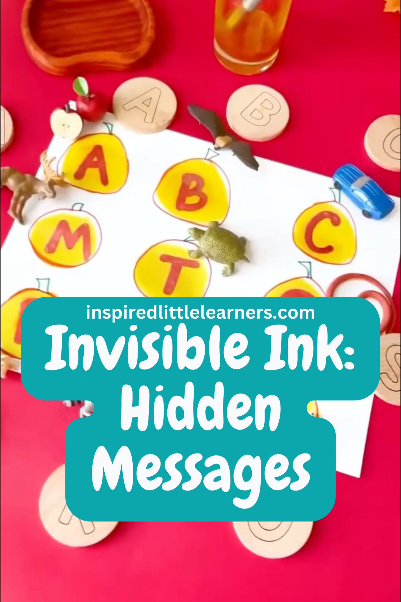 Hidden Messages with Invisible Ink – Inspired Little Learners